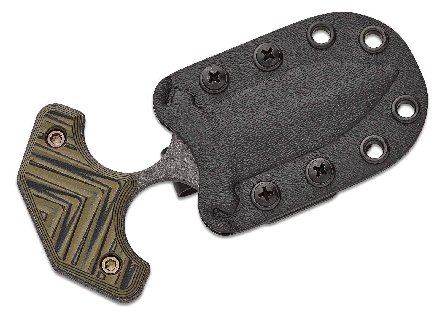 RMJ Tactical BUB Back Up Blade Push Dagger 2.5" Nitro-V Tungsten ...