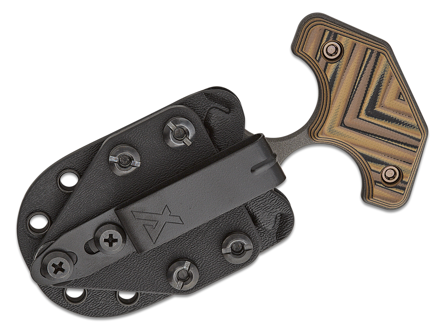 RMJ Tactical BUB Back Up Blade Push Dagger 2.5" Nitro-V Tungsten ...