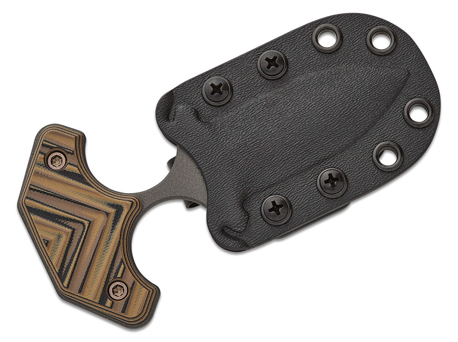 RMJ Tactical BUB Back Up Blade Push Dagger 2.5" Nitro-V Tungsten ...