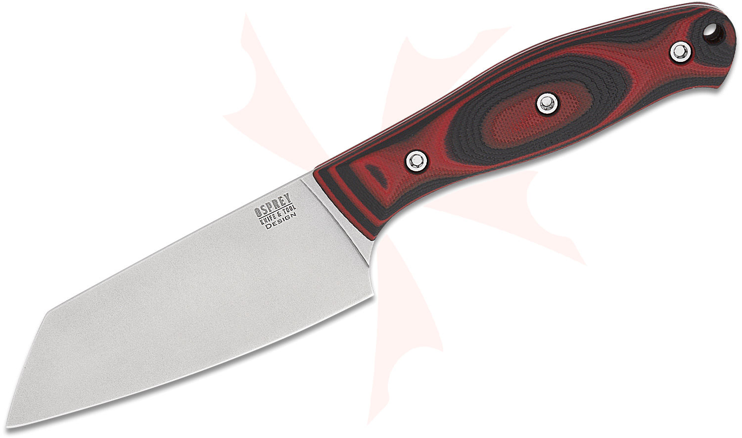 RMJ Tactical Osprey 9 Adventure Kitchen Fixed Blade Knife 4.5" 14C28N ...
