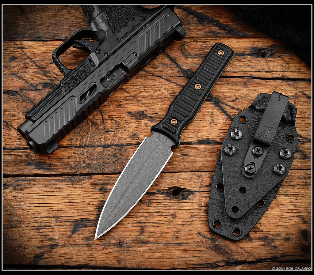 RMJ Tactical Orlando Special Fixed Blade Boot Knife 4.5" Nitro-V ...