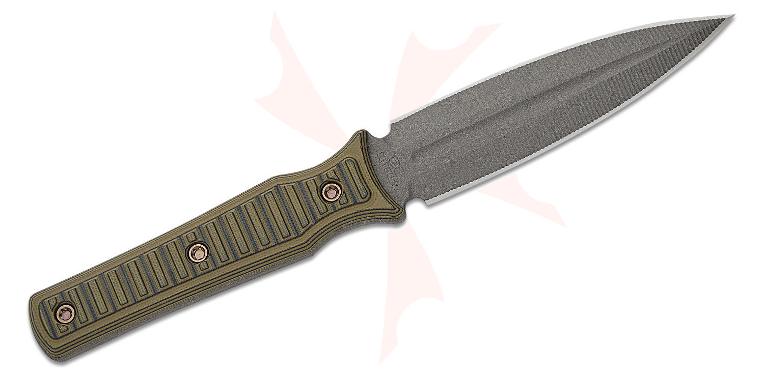 RMJ Tactical Orlando Special Fixed Blade Boot Knife 4.5" Nitro-V ...