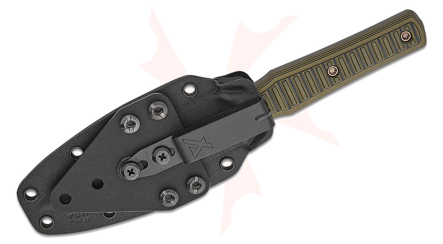 RMJ Tactical Orlando Special Fixed Blade Boot Knife 4.5" Nitro-V ...