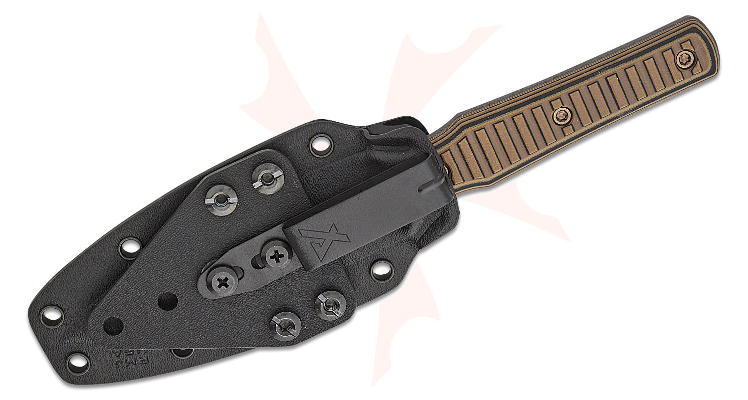 RMJ Tactical Orlando Special Fixed Blade Boot Knife 4.5" Nitro-V ...