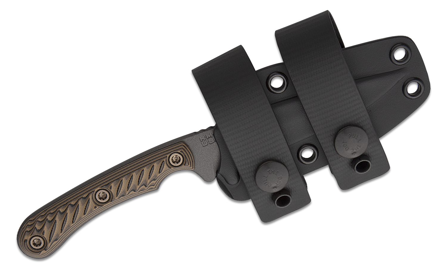 RMJ Tactical Sparrow Fixed Blade Knife 3.5" CPM-MagnaCut Tungsten Drop ...