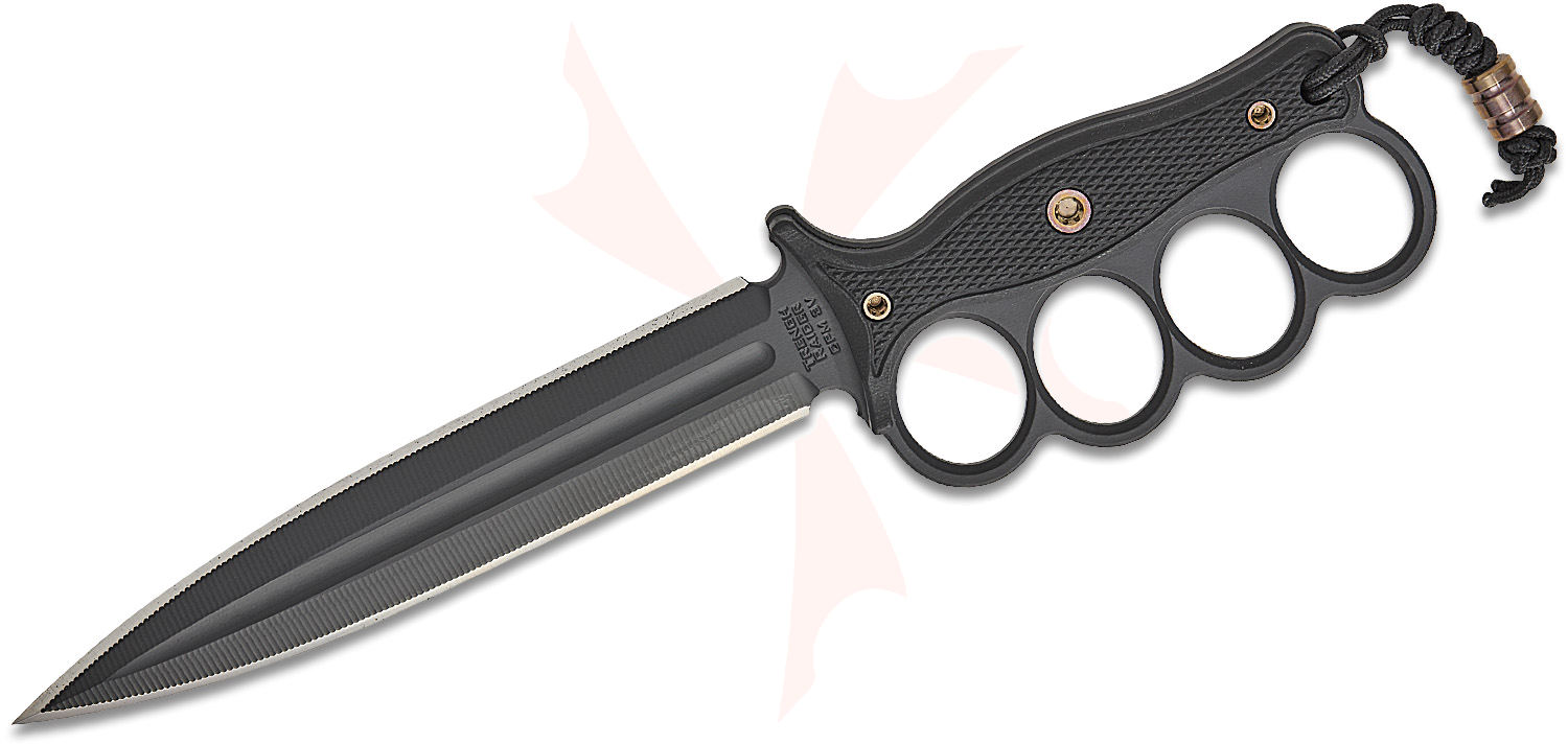 RMJ Tactical Trench Raider Fixed Blade Knife 7.19" CPM-3V Graphite ...