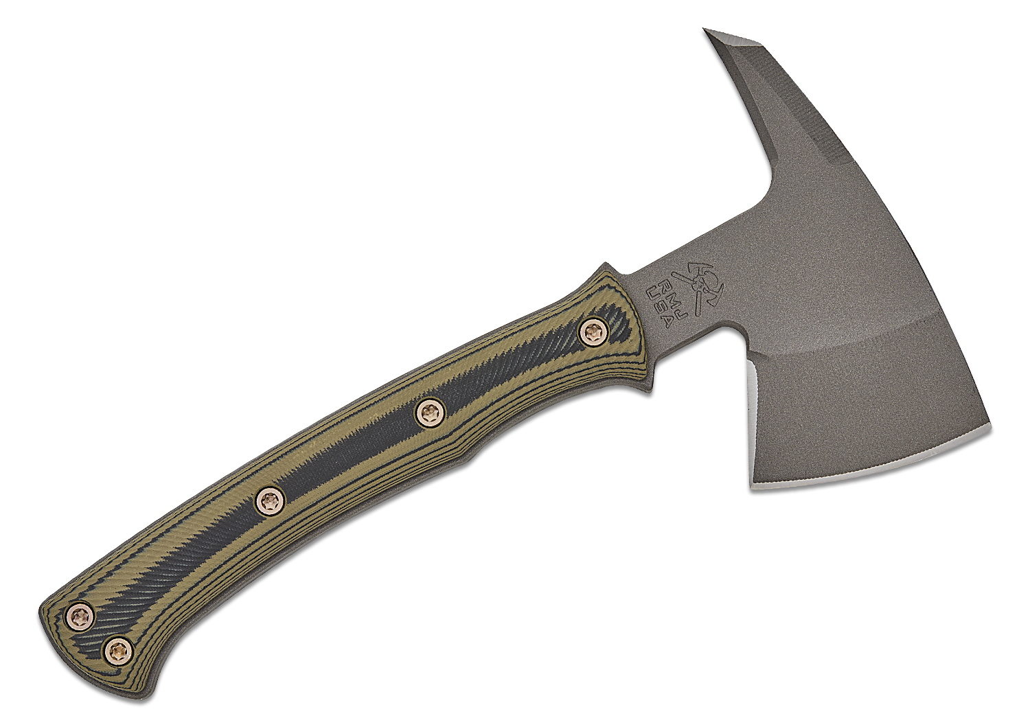RMJ Tactical Pathfinder Tomahawk 11.75" Overall, Tungsten Cerakote ...
