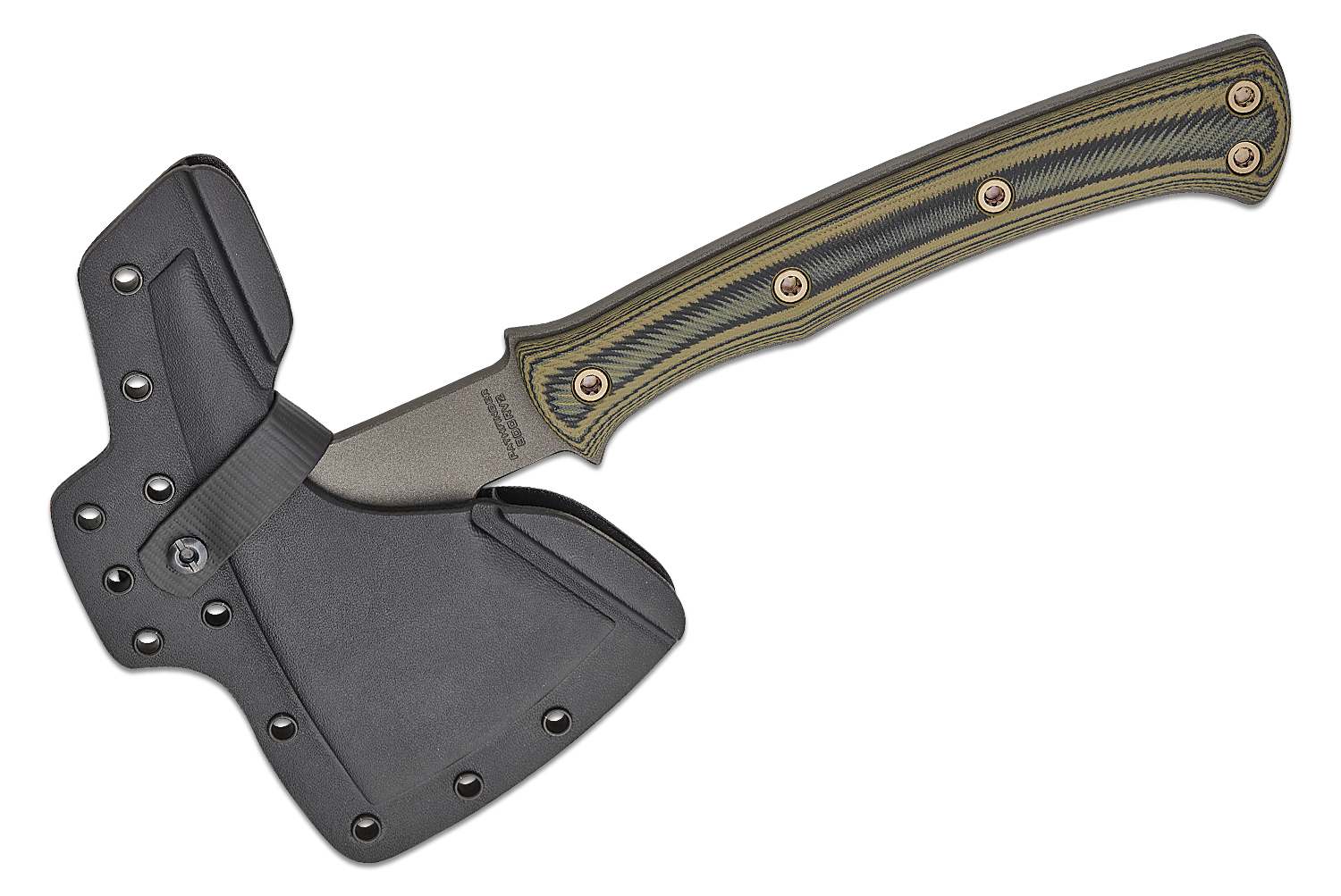 RMJ Tactical Pathfinder Tomahawk 11.75" Overall, Tungsten Cerakote ...