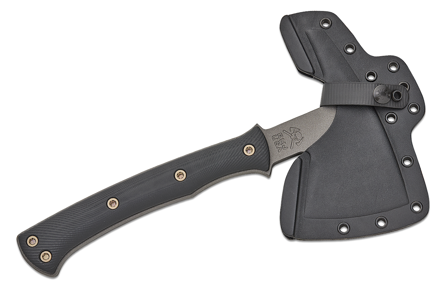 RMJ Tactical Pathfinder Tomahawk 11.75" Overall, Tungsten Cerakote ...