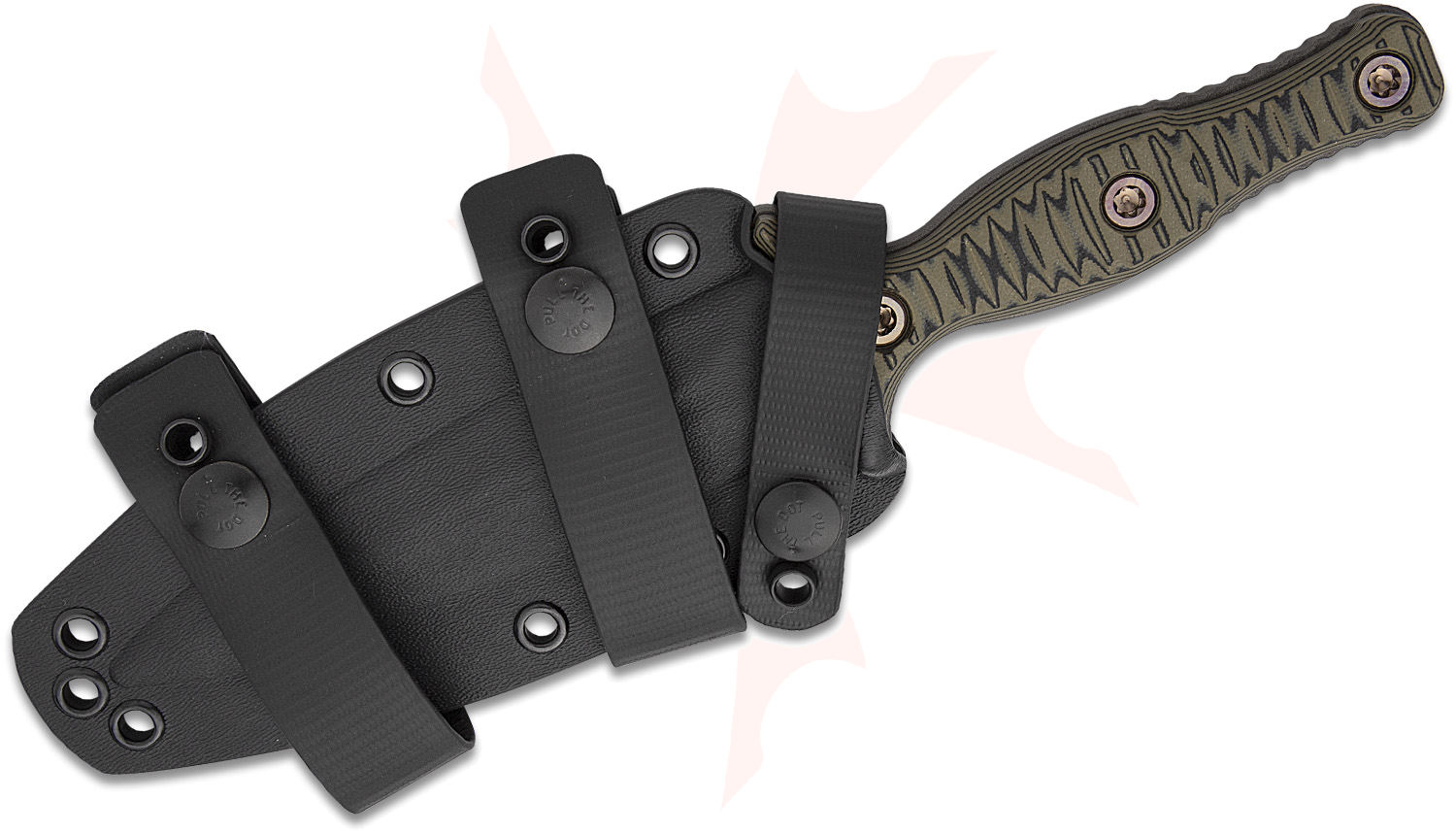 RMJ Tactical Raider Dagger Fixed Blade Knife 5.375" CPM-3V Tungsten ...