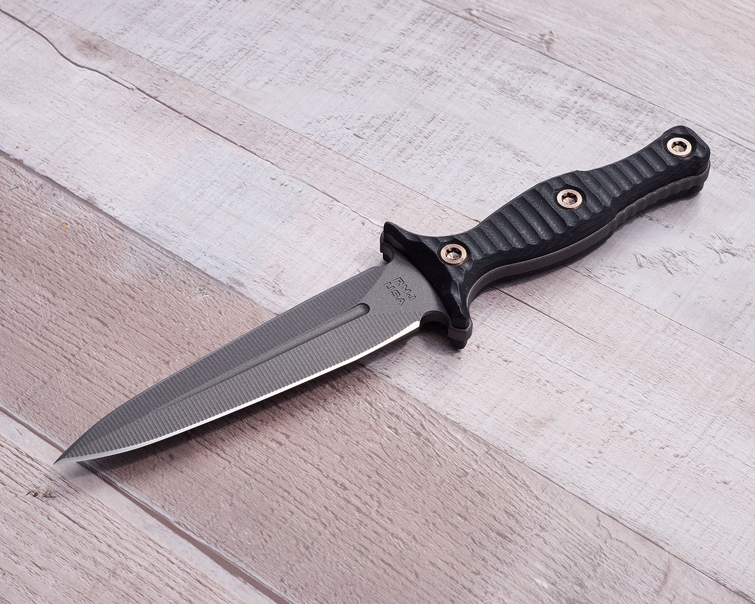 RMJ Tactical Raider Dagger Fixed Blade Knife 5.375" CPM-3V Tungsten ...