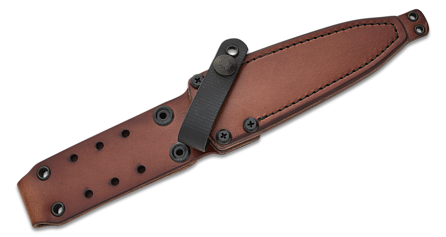 RMJ Tactical Leather Sheath for the Raider Dagger Fixed Blade, Sheath ...