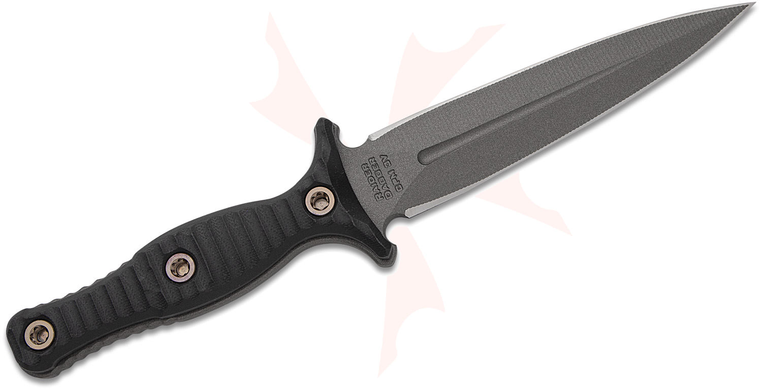 RMJ Tactical Raider Dagger Fixed Blade Knife 5.375" CPM-3V Tungsten ...