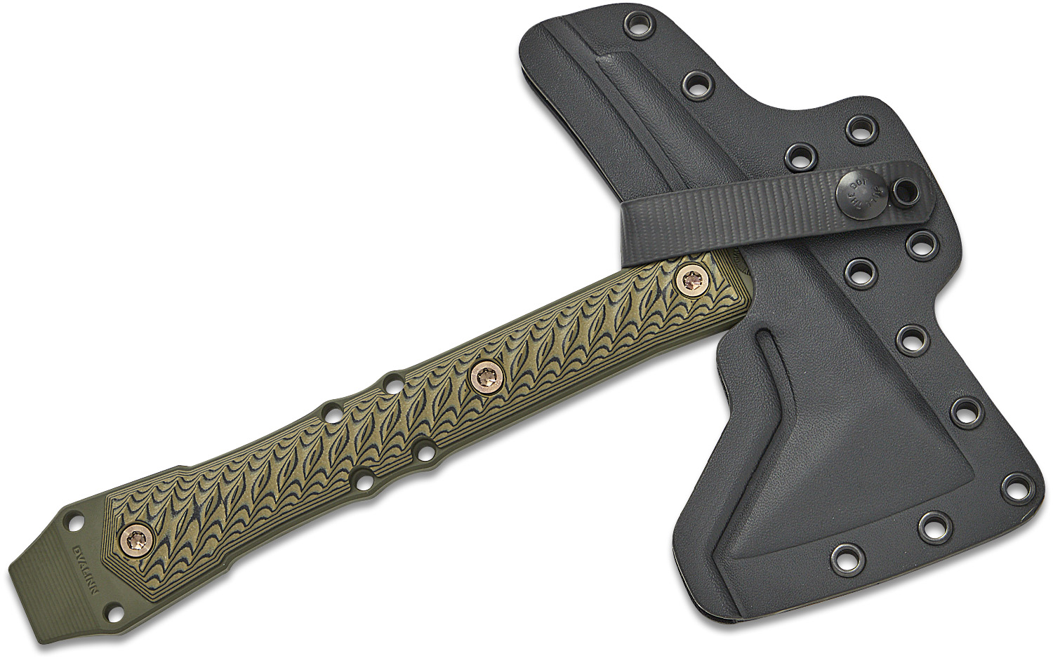 RMJ Tactical Dvalinn Tomahawk 10.25" Overall, Nitro-V Stainless Steel ...