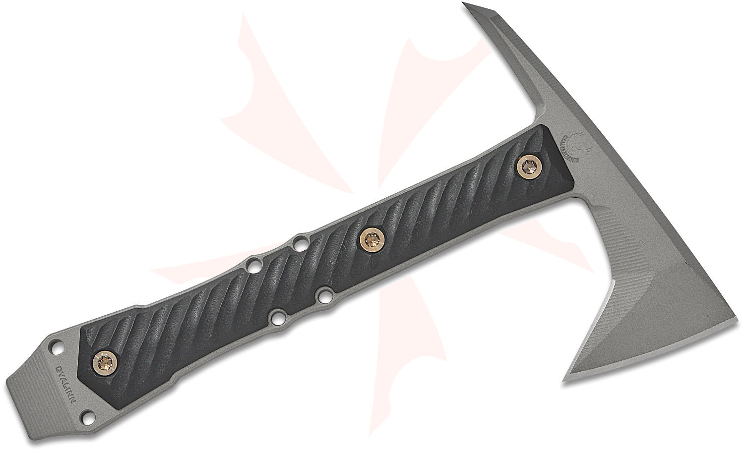 RMJ Tactical Dvalinn Tomahawk 10.25" Overall, Nitro-V Stainless Steel ...
