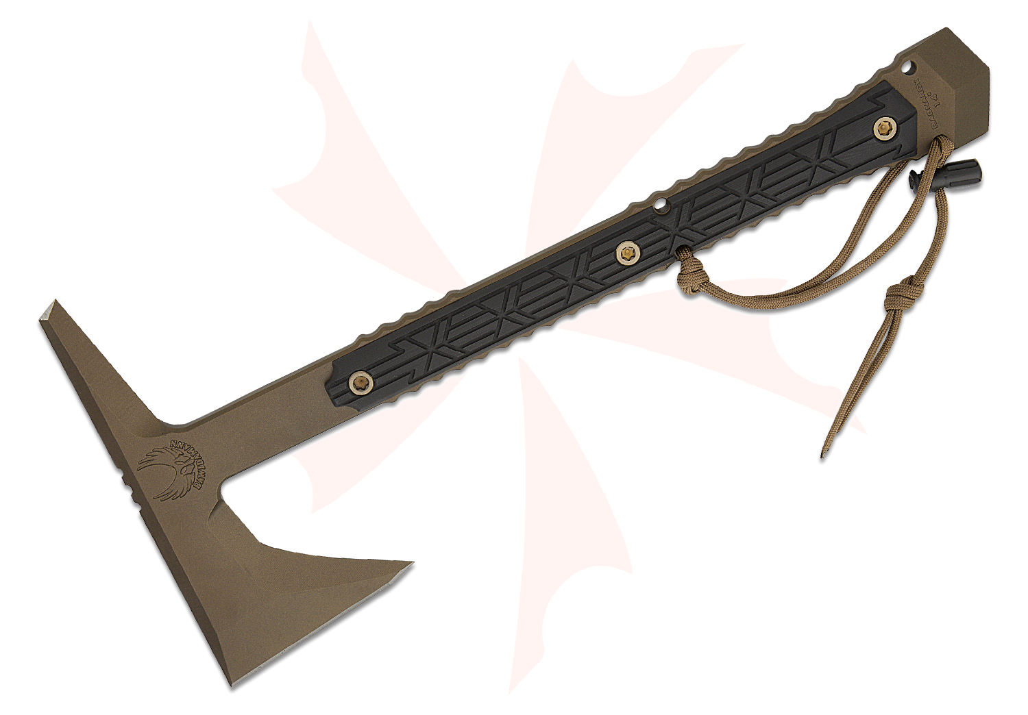 RMJ Tactical/Bawidamann Blades Ragnarok 14 Tomahawk 14" Overall, Fenrir ...