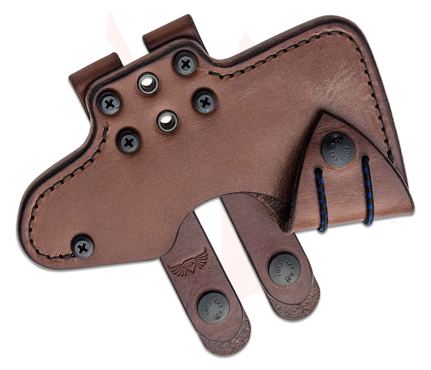 RMJ Tactical Leather Sheath for the Jenny Wren Tomahawk, Brown, Sheath ...