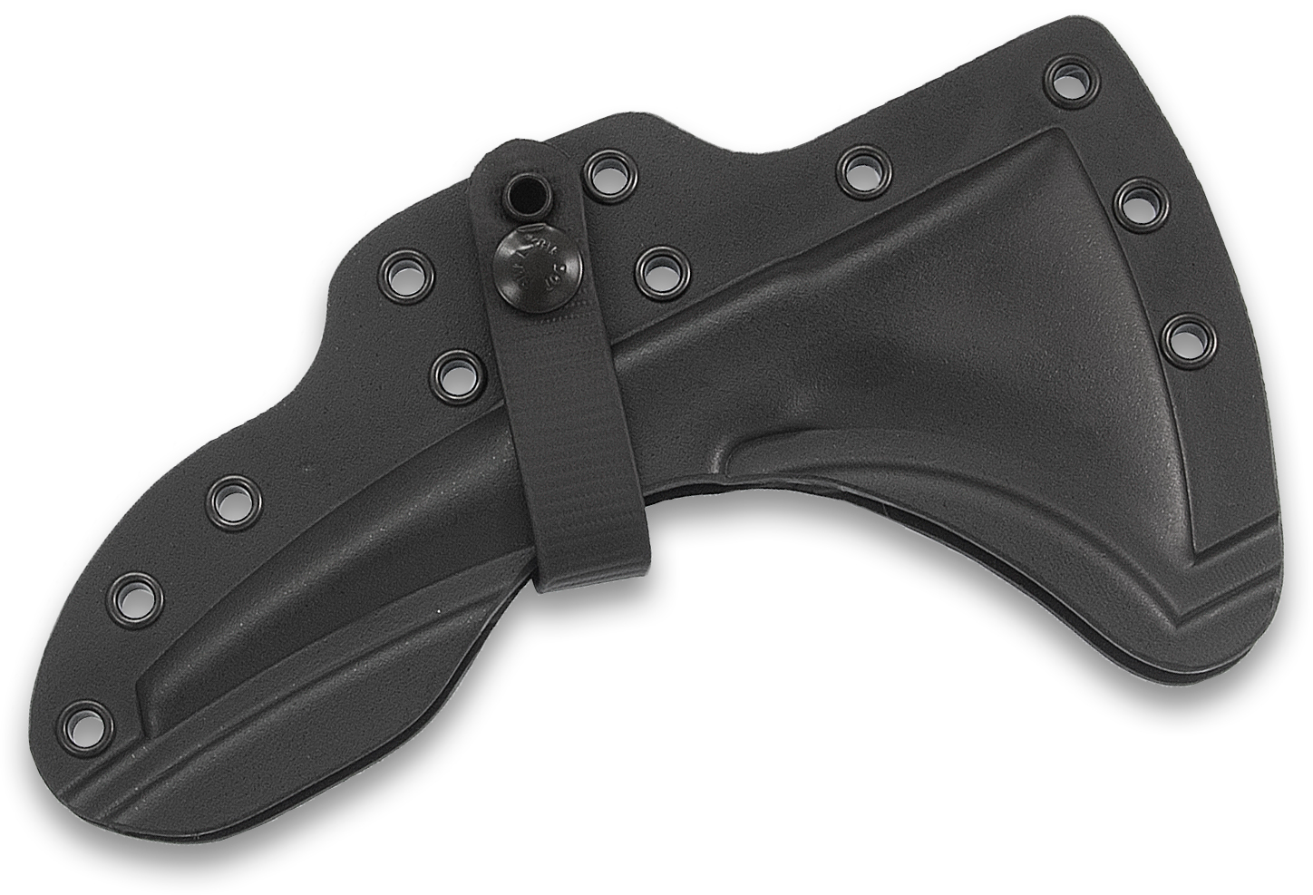 RMJ Tactical Kestrel Tomahawk 13" Overall, Tungsten Cerakote, Scallop ...