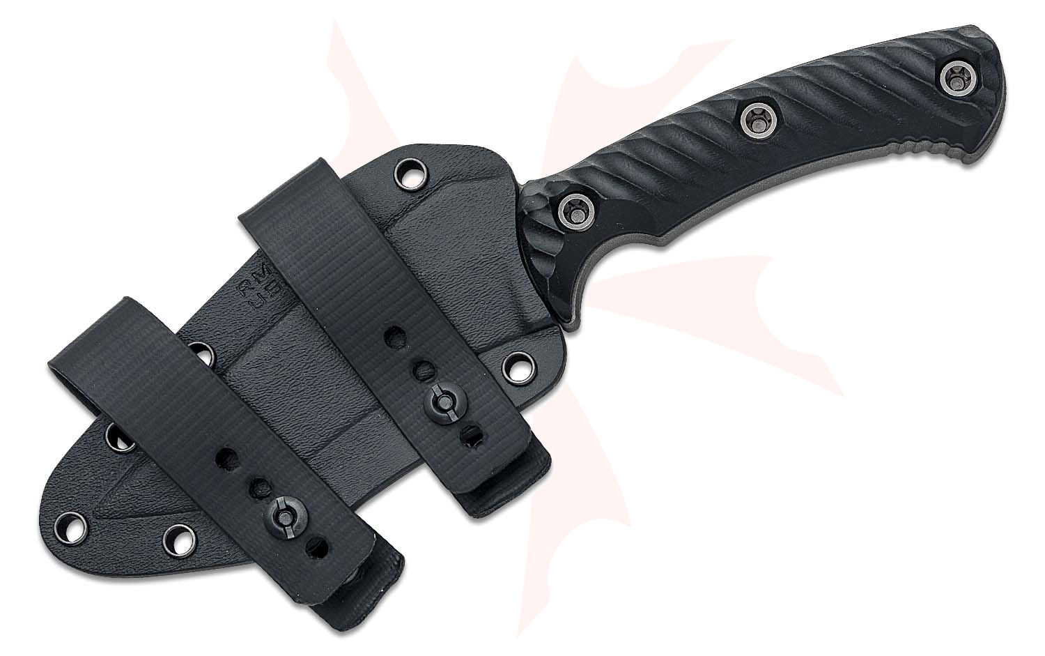 RMJ Tactical Peregrine Fixed Blade Knife 4.25" Nitro-V Tungsten Recurve ...