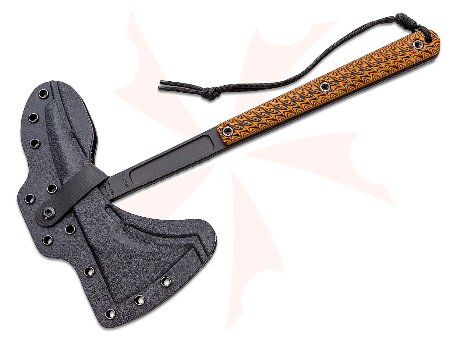 RMJ Tactical Kestrel Feather Tomahawk 13" Overall, Graphite Black ...