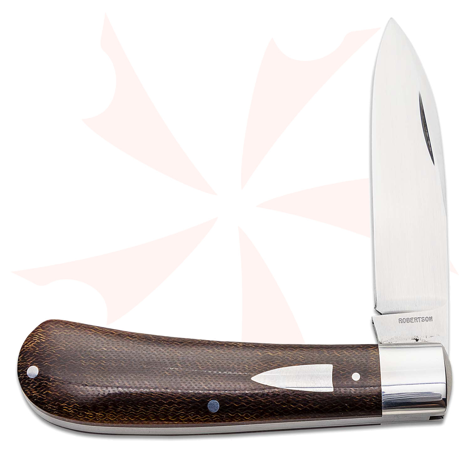 Robertson Knife Works Custom Zulu Slipjoint Folding Knife 3" CPM-154 ...