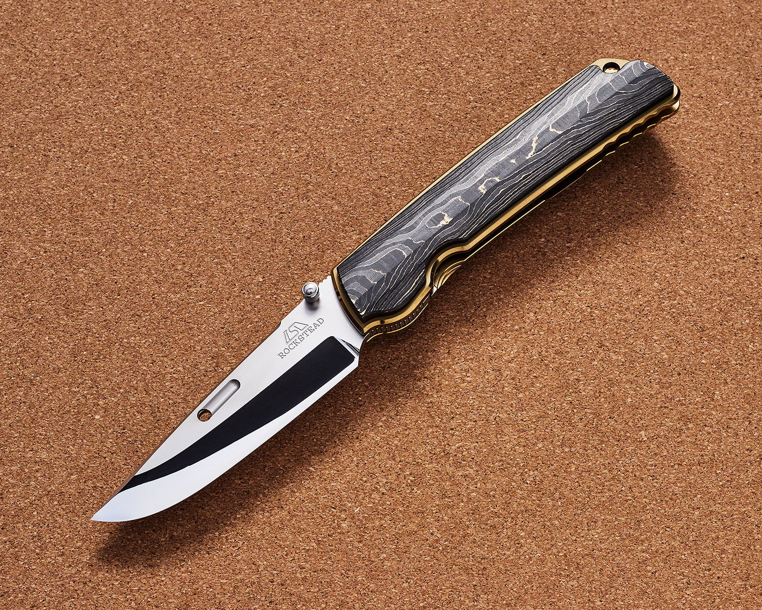 Rockstead HIGO II X-FCF-ZDP (CG) Japanese Folding Knife 3.5" ZDP-189 ...