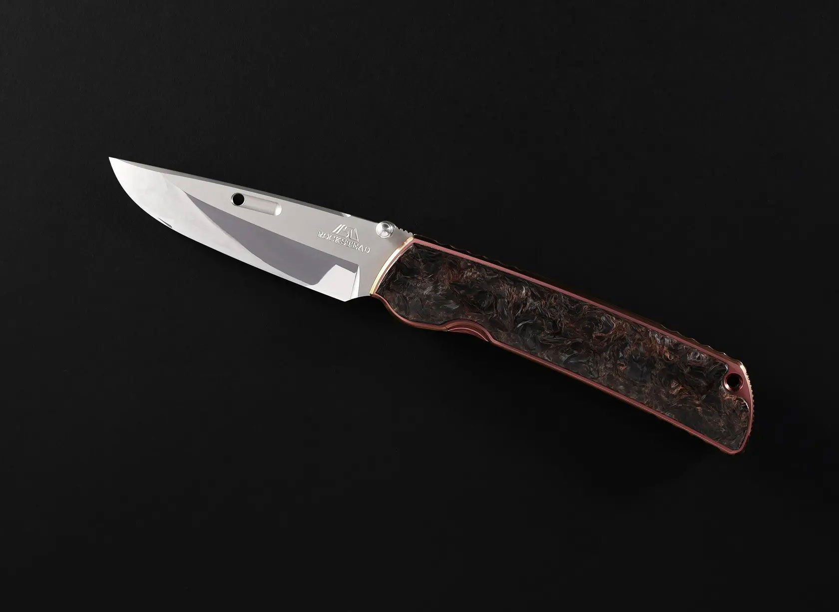 Rockstead HIGO II X-FCF-ZDP (DMC) Japanese Folding Knife 3.5" ZDP-189 ...