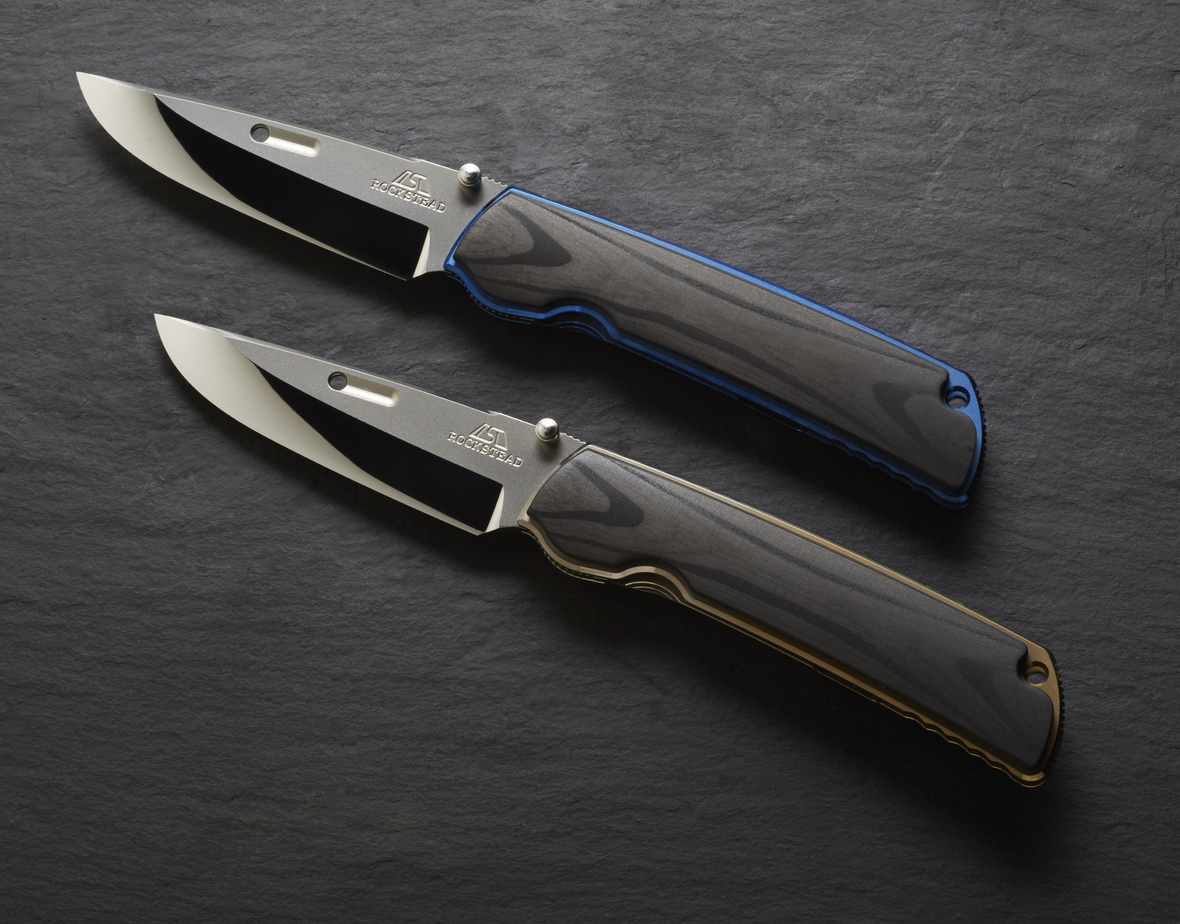 Rockstead HIGO II X-CF-ZDP (SG) Japanese Folding Knife 3.5" ZDP-189 ...