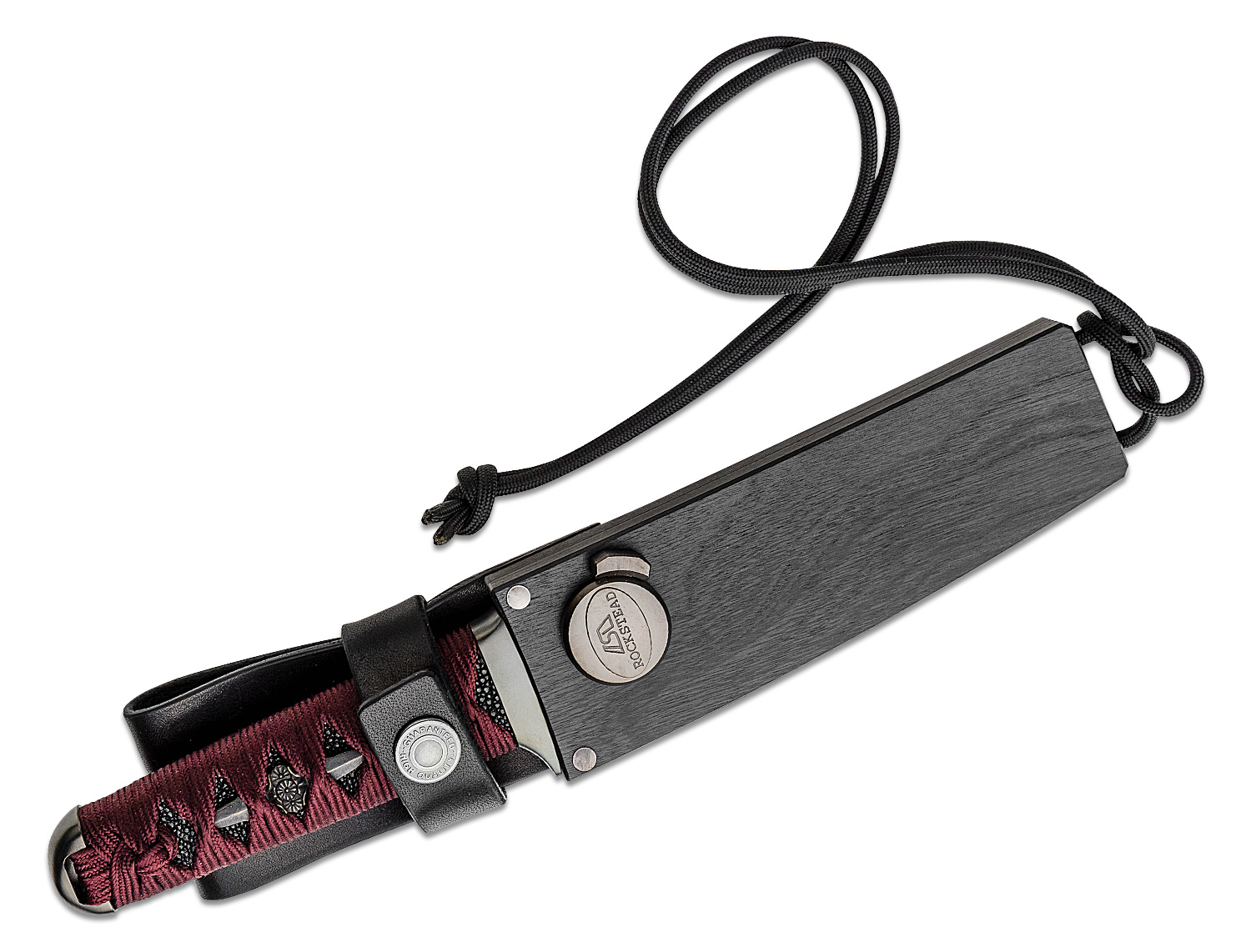 Rockstead UN-DLC Japanese Fixed Knife 5.5" YXR7 Black DLC Mirror ...