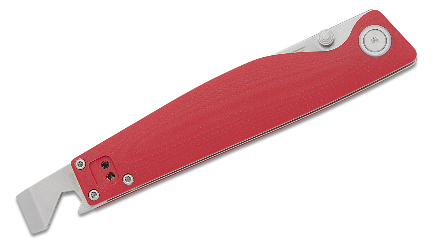 RoseCraft Blades Swaggs Barra Liner Lock Folding Knife 3.4" RPM9 Stonewashed Drop Point Blade ...