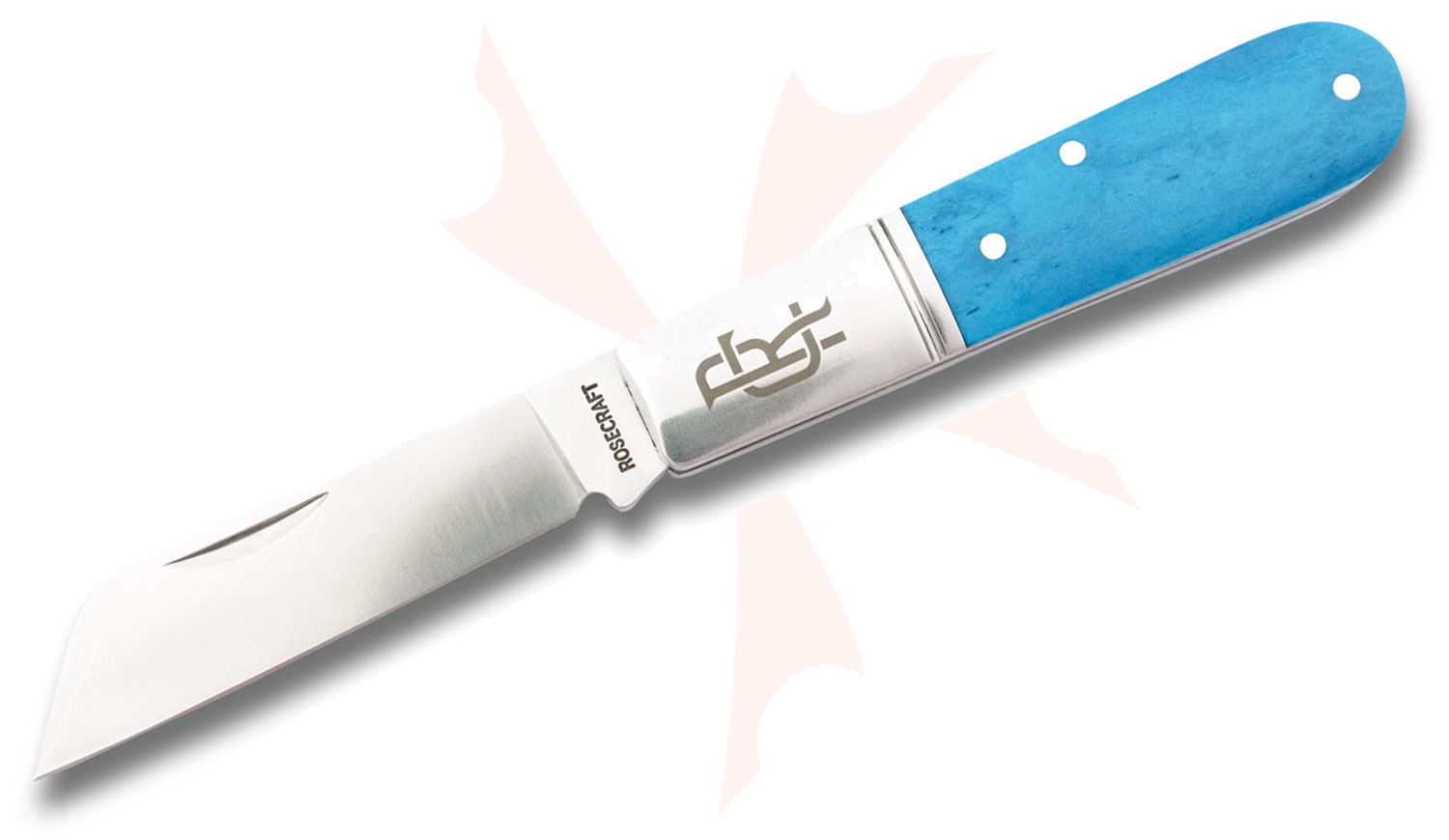 RoseCraft Blades Beaver Creek Barlow Slipjoint Folding Knife 2.79" D2 ...