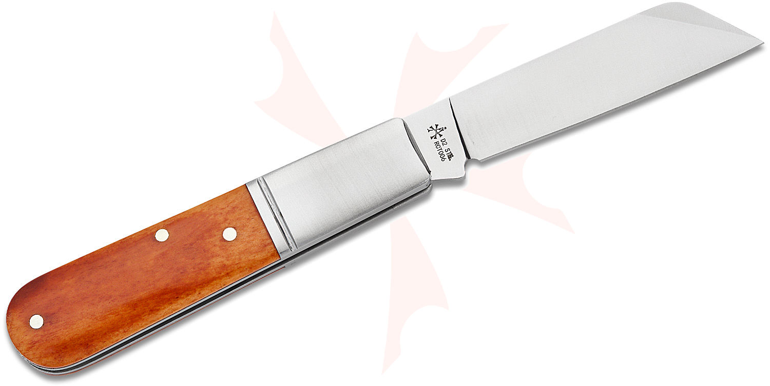 RoseCraft Blades Beaver Creek Barlow Slipjoint Folding Knife 2.79" D2 ...