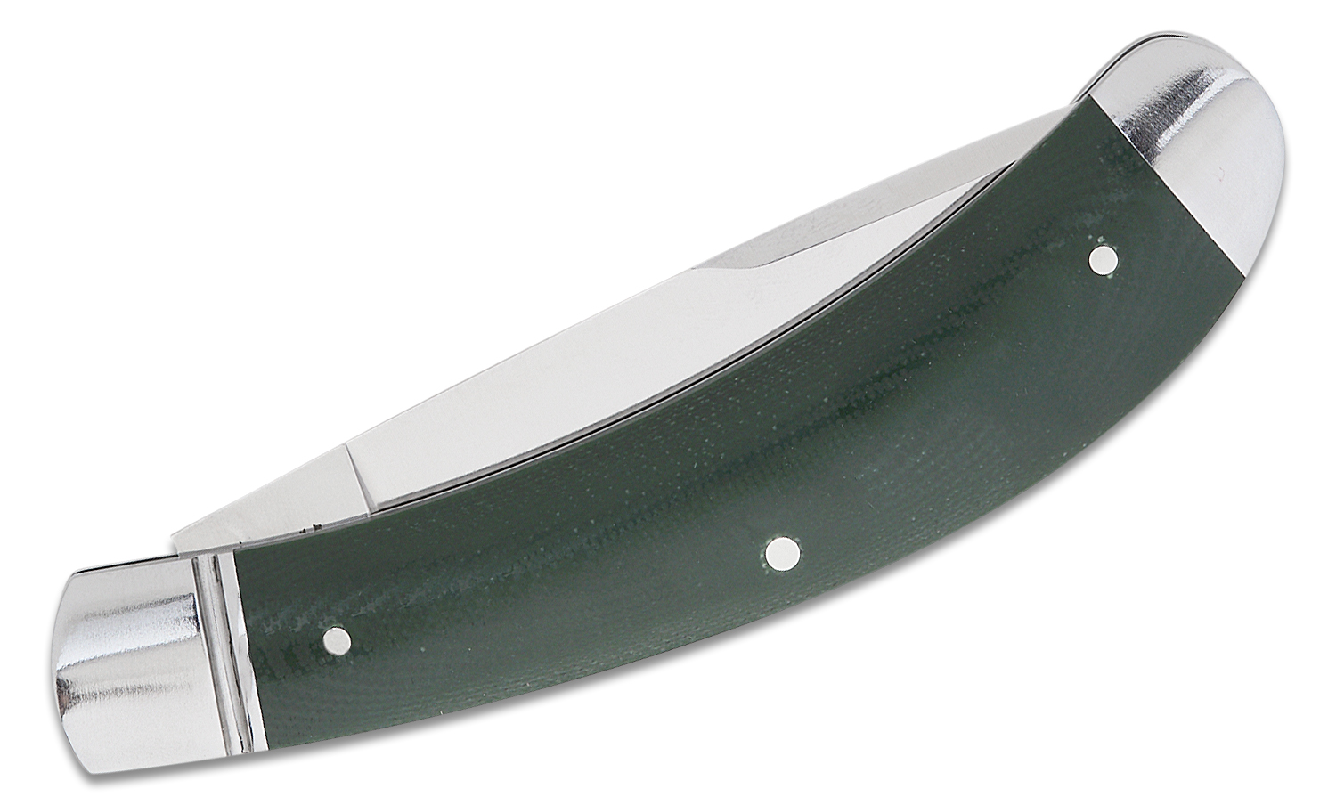 RoseCraft Blades Obed Creek Bow Trapper Slipjoint Folding Knife 3.1" D2 ...