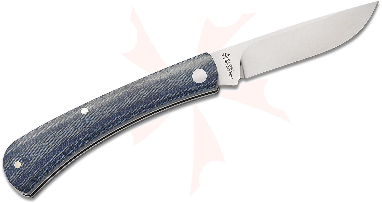 RoseCraft Blades Overall Creek Farm Hand Slipjoint Folding Knife 2.9 ...