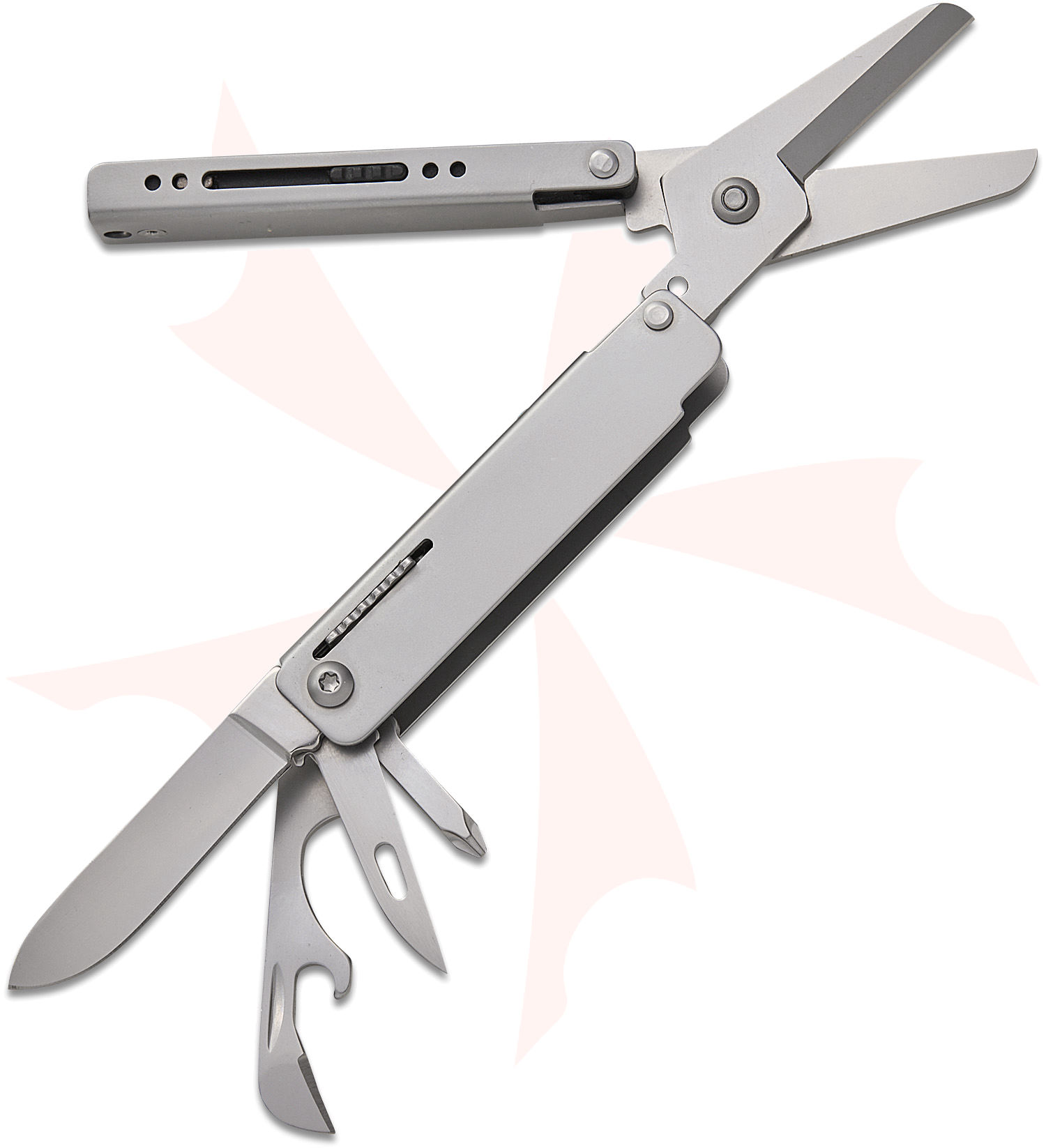 Roxon Tool M3 Mini Multi-Scissors, 2.76" Closed, 13 Tools, Stainless ...