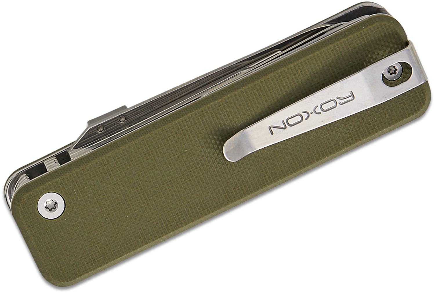 Roxon Tool FLEX Companion Modular One-Handed Multi-Tool, 3.5" Closed ...