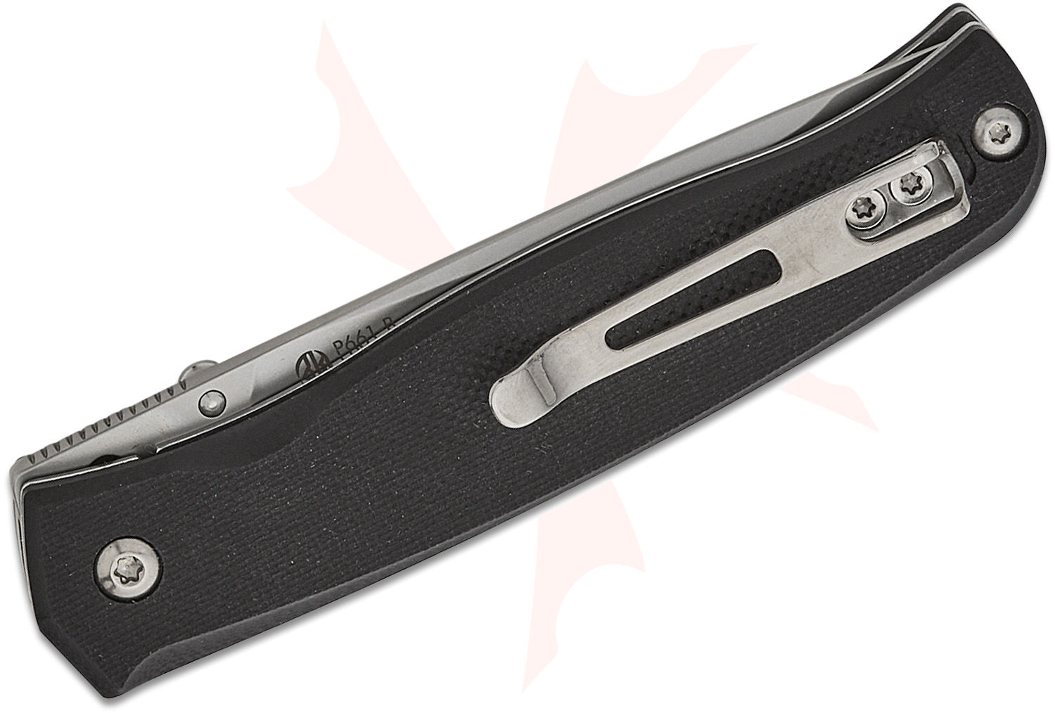 RUIKE Knives P661-B Folding Knife 2.91" 14C28N Bead Blast Drop Point ...