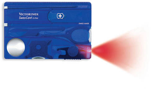 Victorinox Swiss Army SwissCard Lite Translucent Sapphire Multi-Tool ...