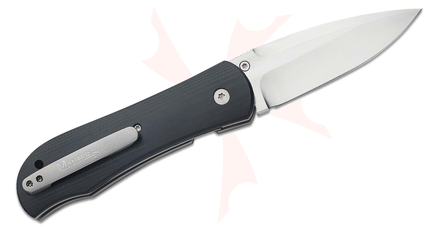 Sal Manaro Custom GMC Gentleman's Carry V2 Folding Knife 3.625" Nitro-V ...