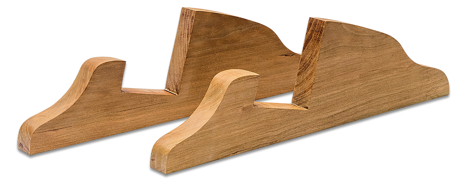 S&D Enterprises Cherry Wood Display Case Feet for 1.875" Case ...
