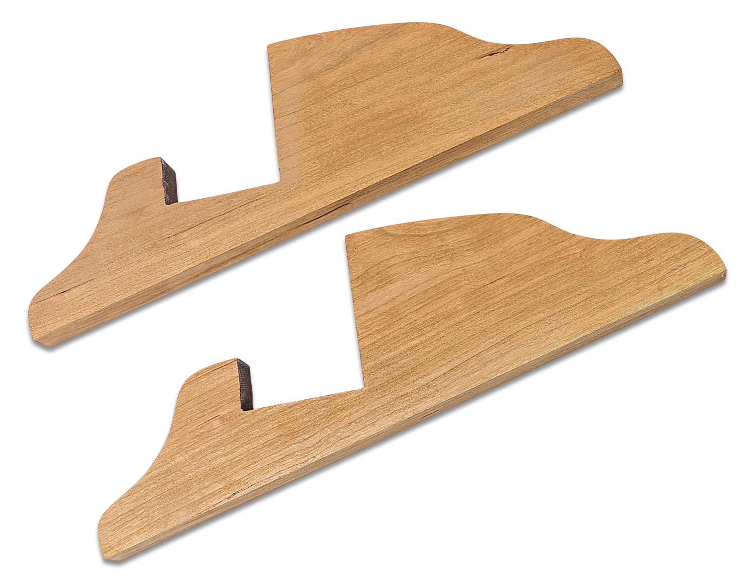 S&D Enterprises Cherry Wood Display Case Feet for 1.875" Case ...