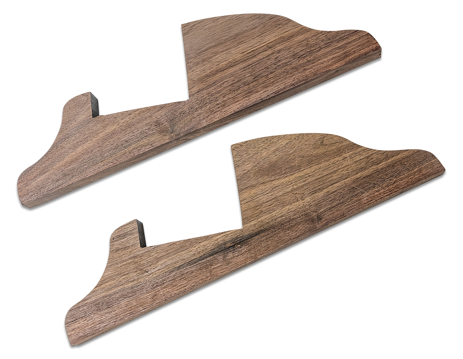 S&D Enterprises Display Case Feet - Walnut Wood For 2.875" Case ...