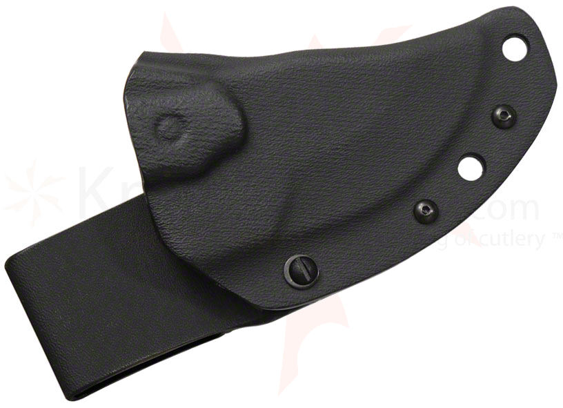 SCAR Blades Apache Fixed 3-3/8" Gray Blade, Black Micarta Handles ...
