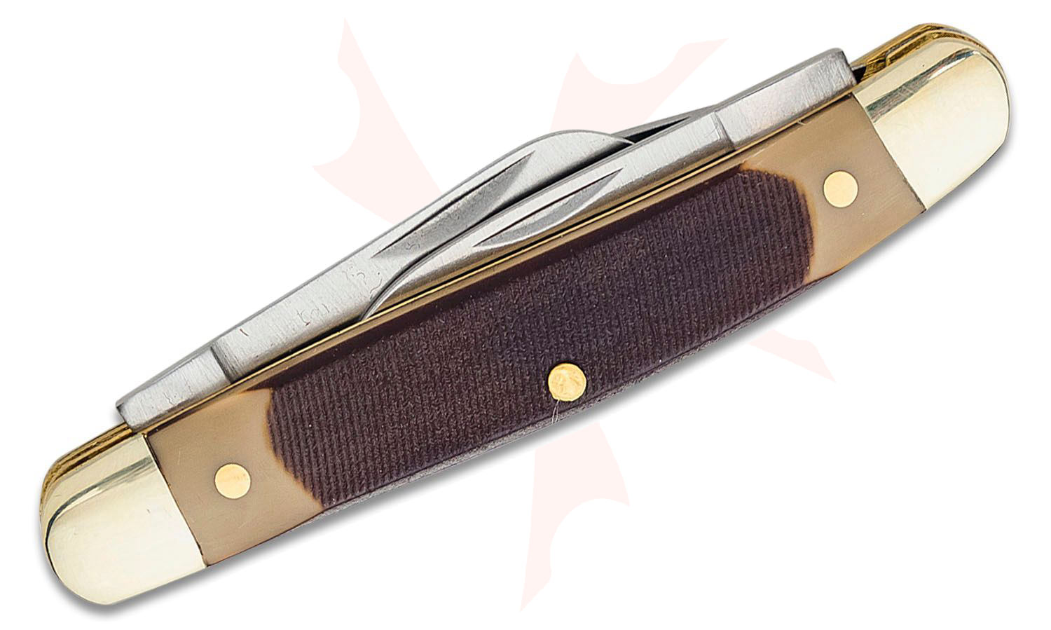 Schrade 108OT Old Timer Delrin Junior Three Blade Pocket Knife, 2.7 ...