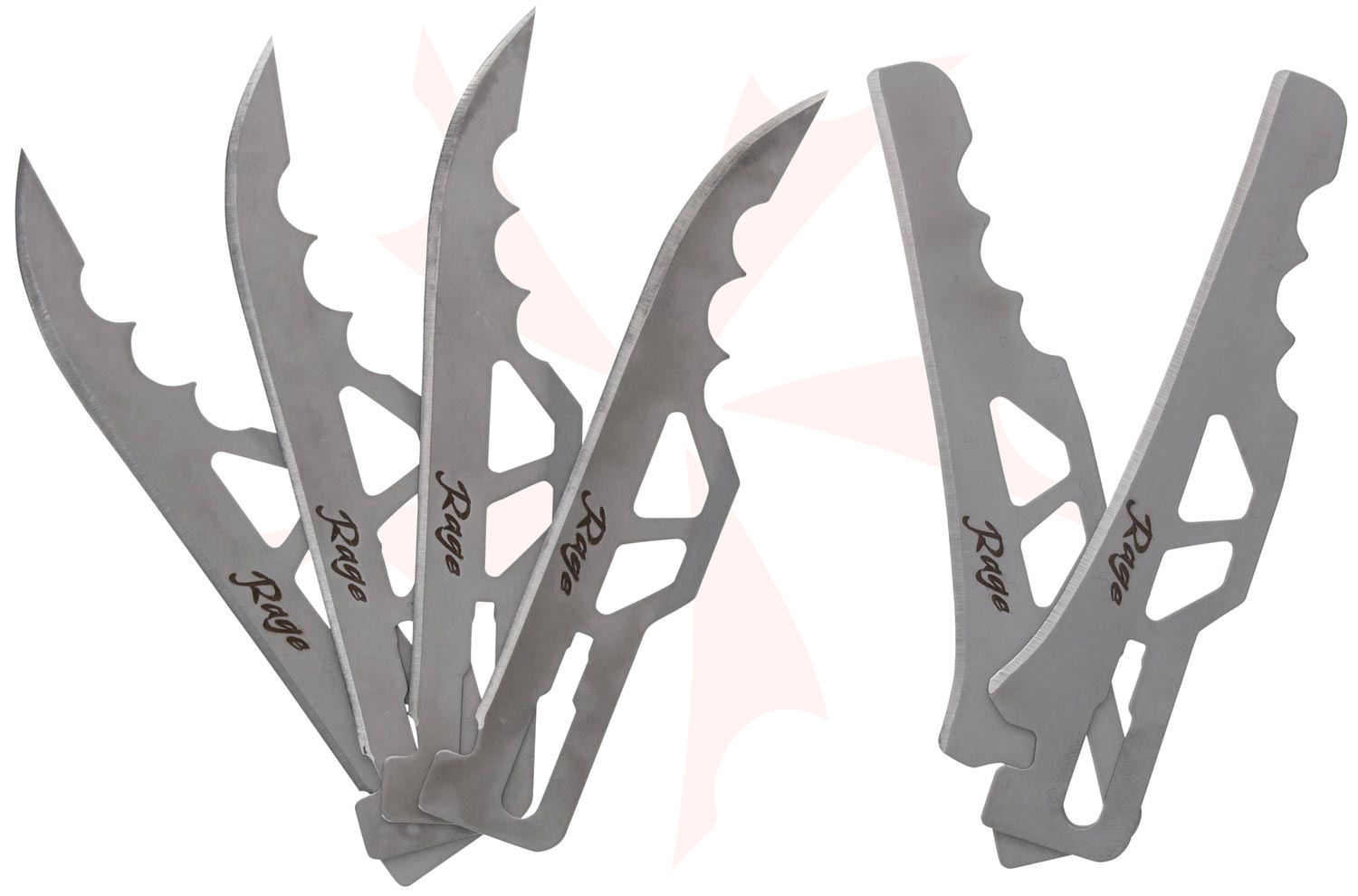 Schrade Enrage 8 Hunting Combo Replacement Blades, 6-Pack - KnifeCenter ...