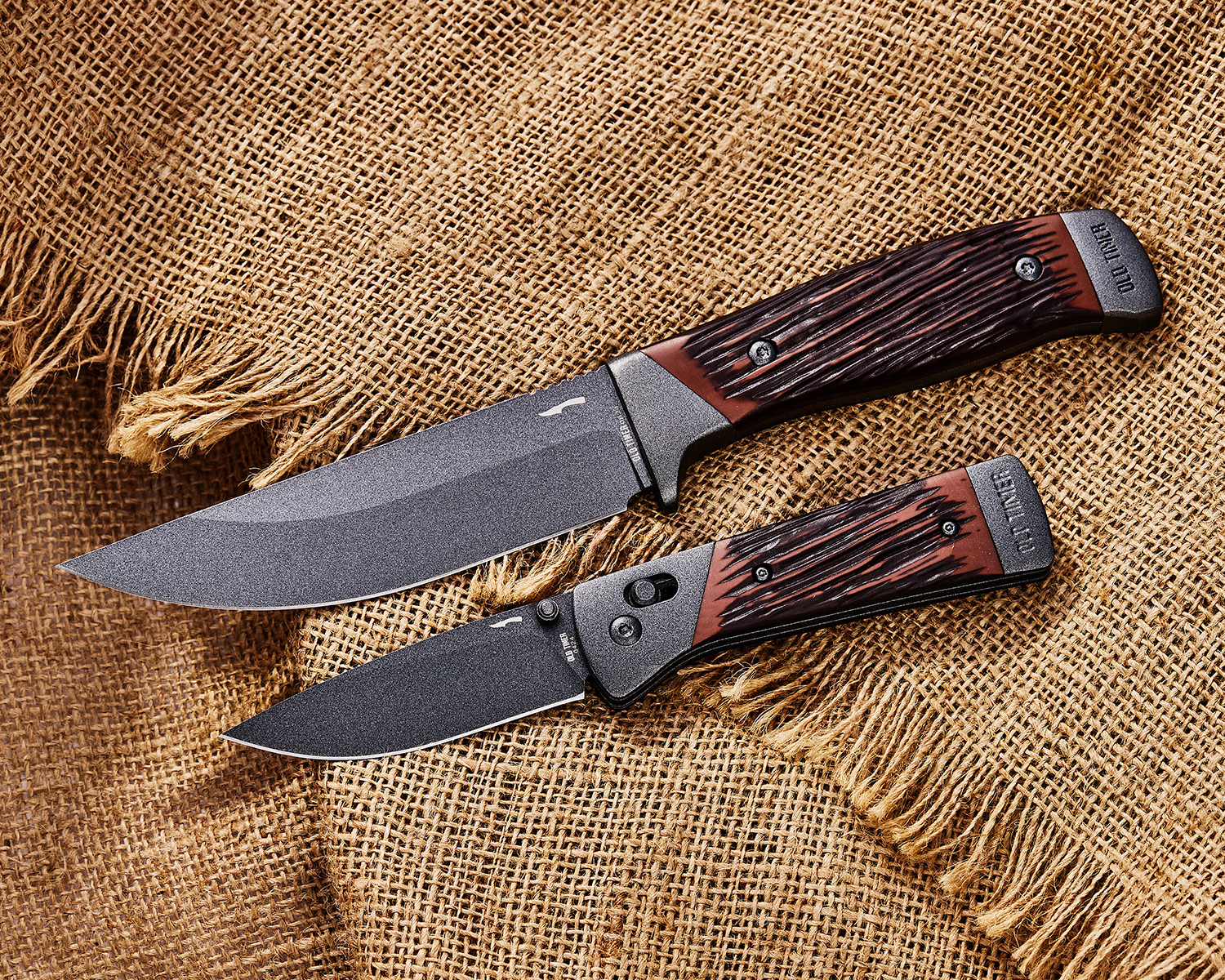 Schrade 131OTF Old Timer Frontier Series Fixed Blade Knife 5" 7Cr17 ...