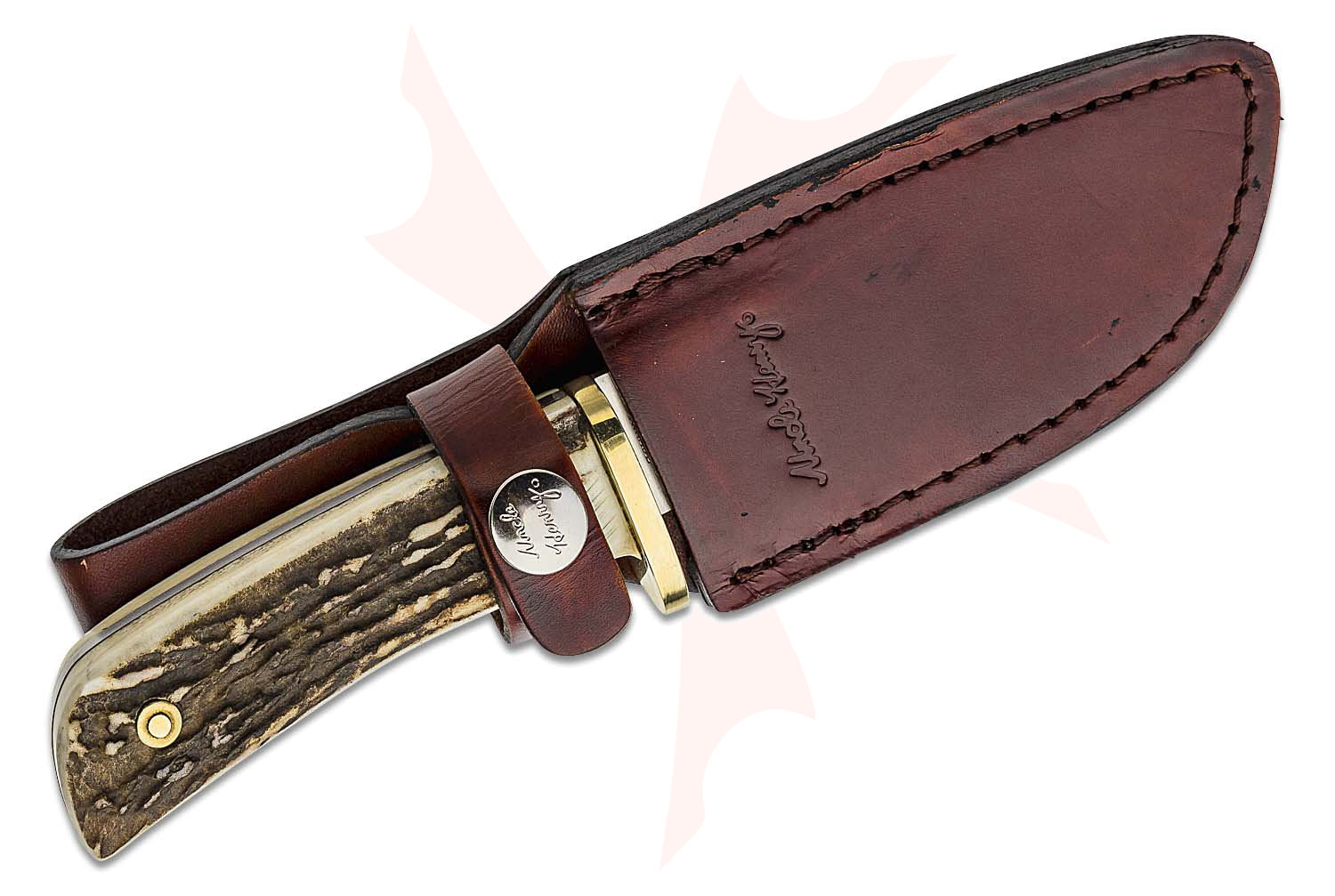 Schrade 2204UH Uncle Henry Hunting Knife Fixed Blade Knife 4" D2 Satin ...