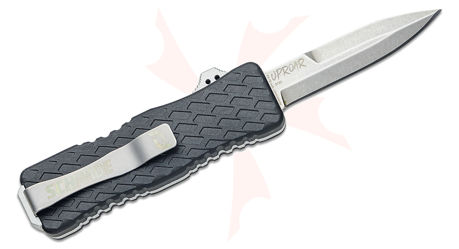 Schrade Beta Class Uproar Double Action AUTO OTF Knife 3" Satin Spear ...