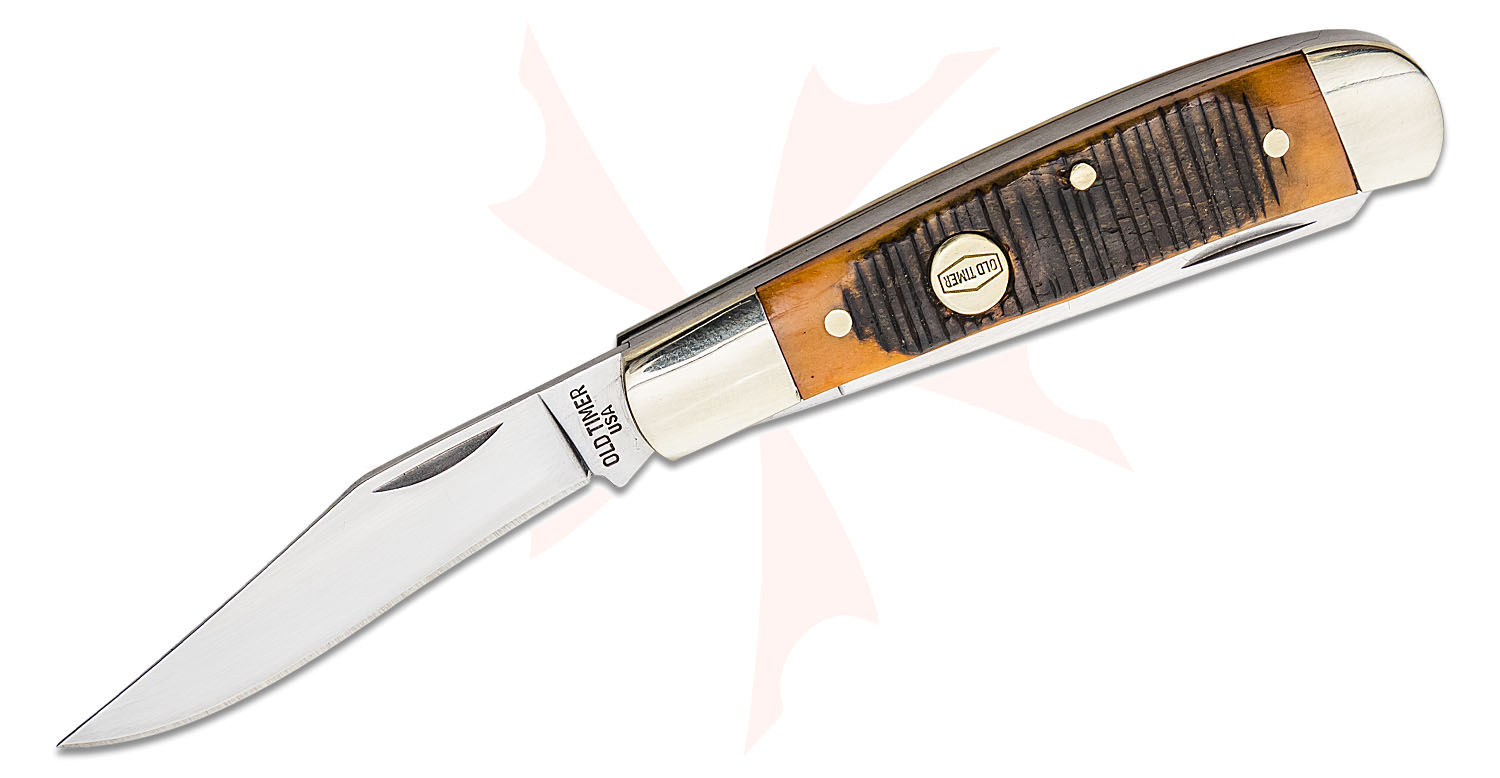 Schrade Old Timer USA Made Generational Series 94OTG Two Blade Trapper ...