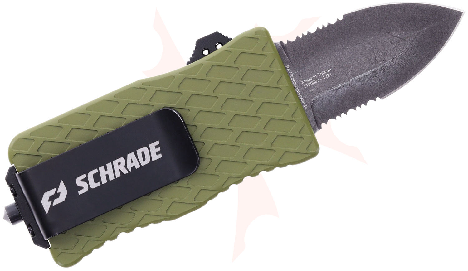 Schrade Beta Class Mini Uproar Tactical Double Action AUTO OTF Knife 1. ...